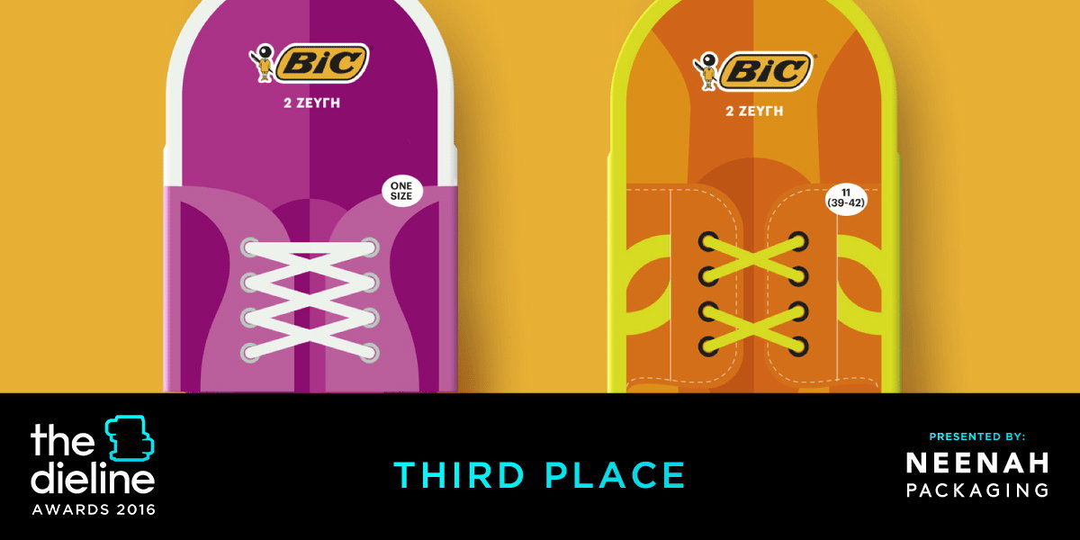 The Dieline Awards 2016: BIC socks- mousegraphics - DIELINE