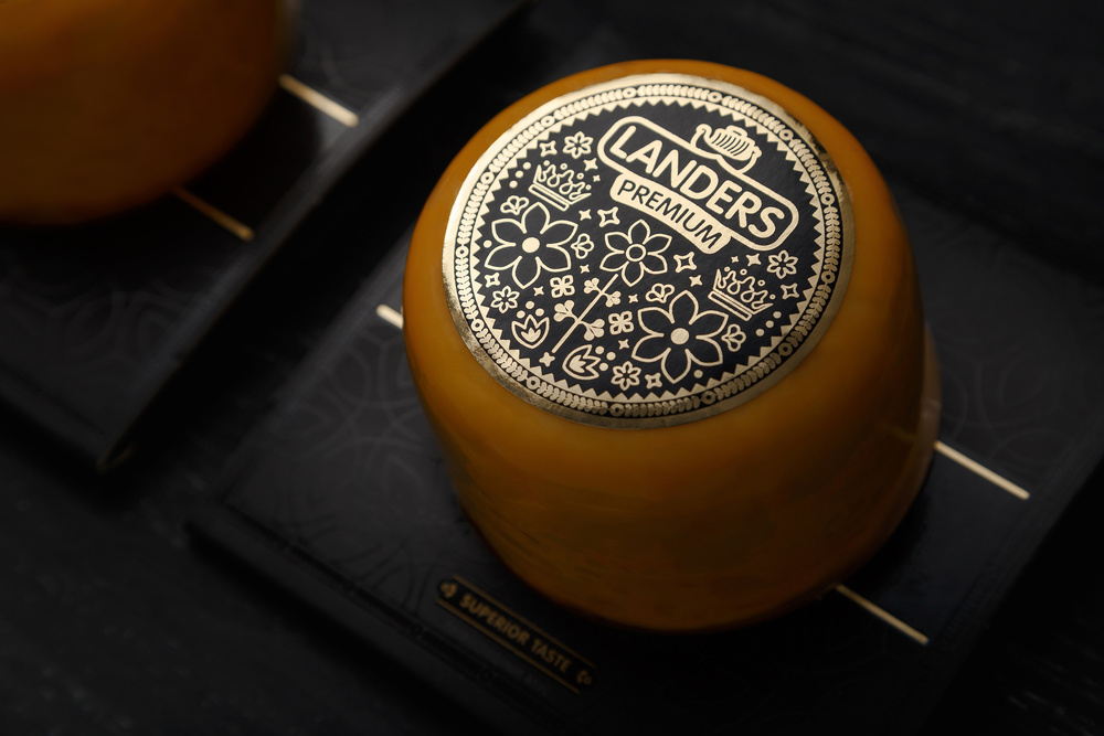Landers Premium Cheese - DIELINE