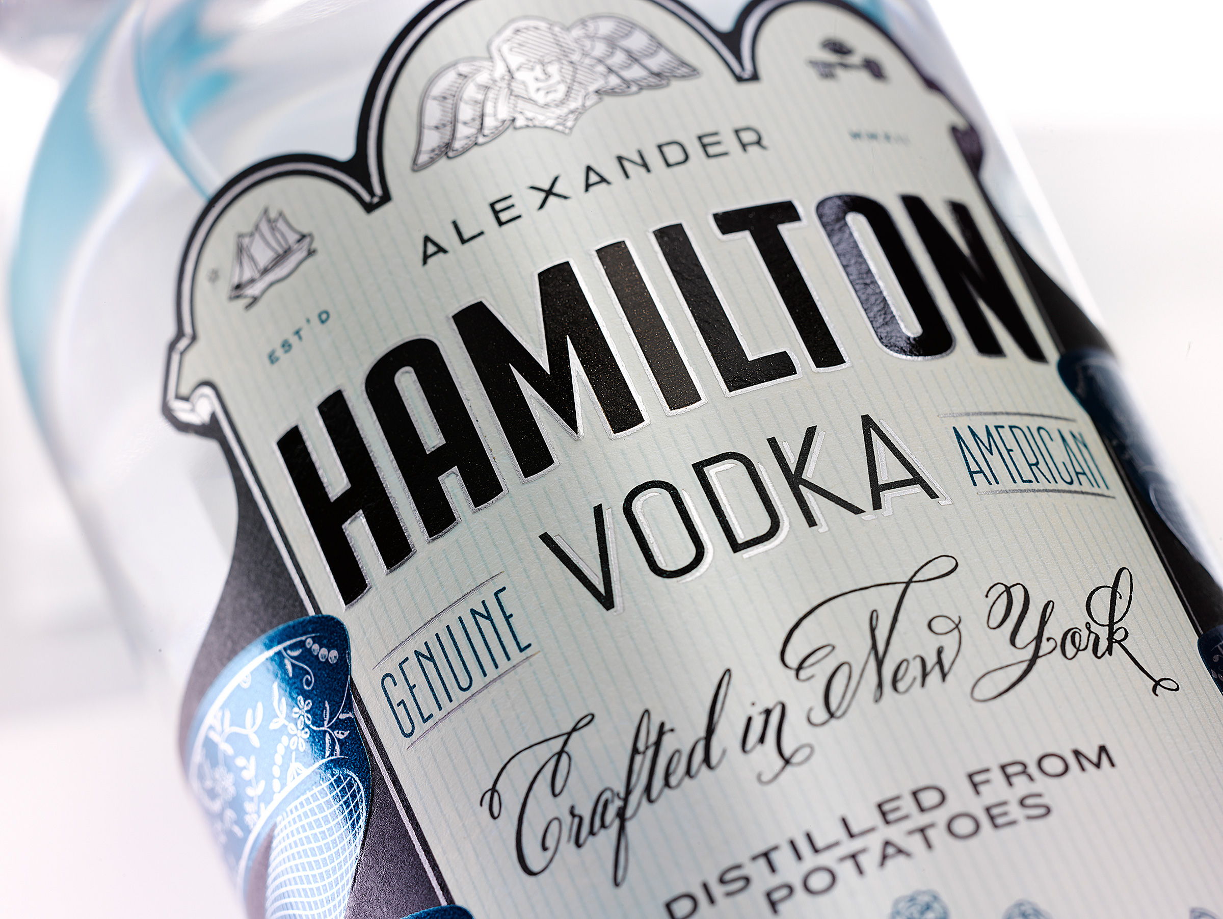 Alexander Hamilton Vodka - DIELINE