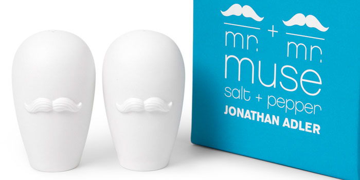 Jonathan Adler Muse Collection, Salt and Pepper Shakers - DIELINE