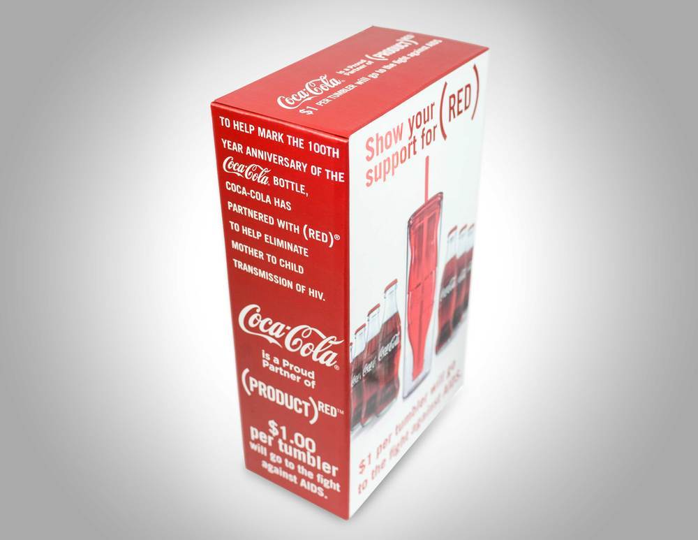 Coke + (PRODUCT)RED™ - DIELINE