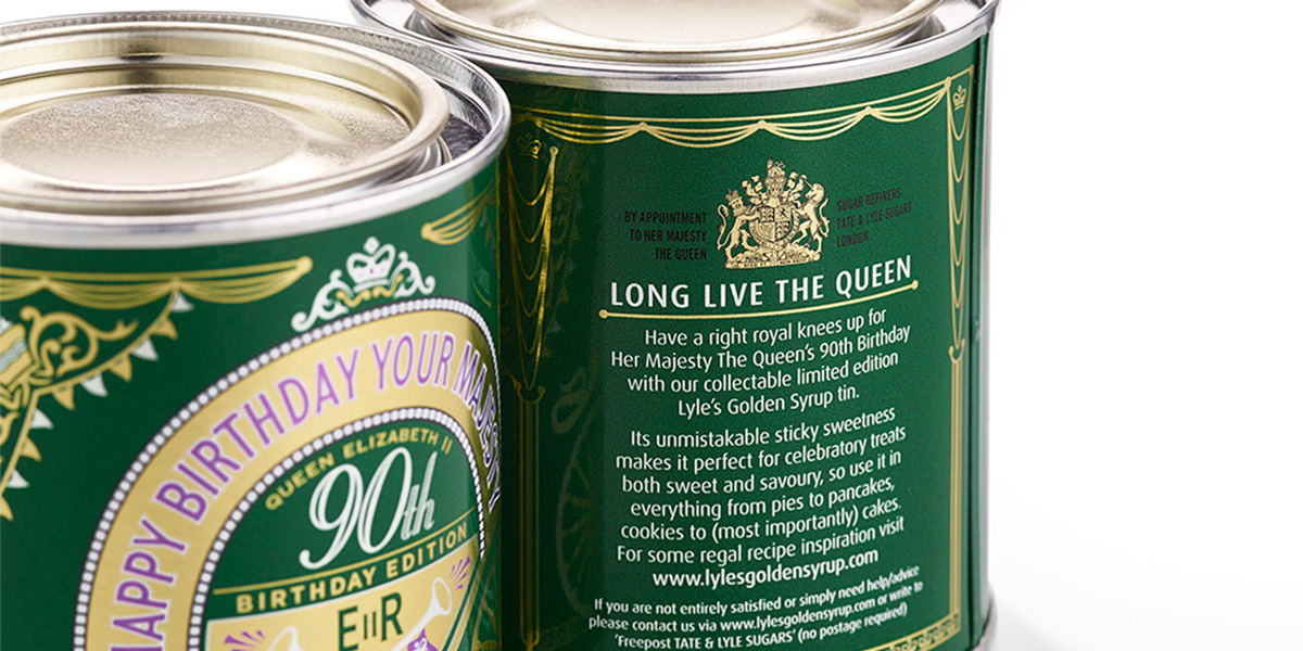 Lyle's Golden Syrup - limited edition - DIELINE