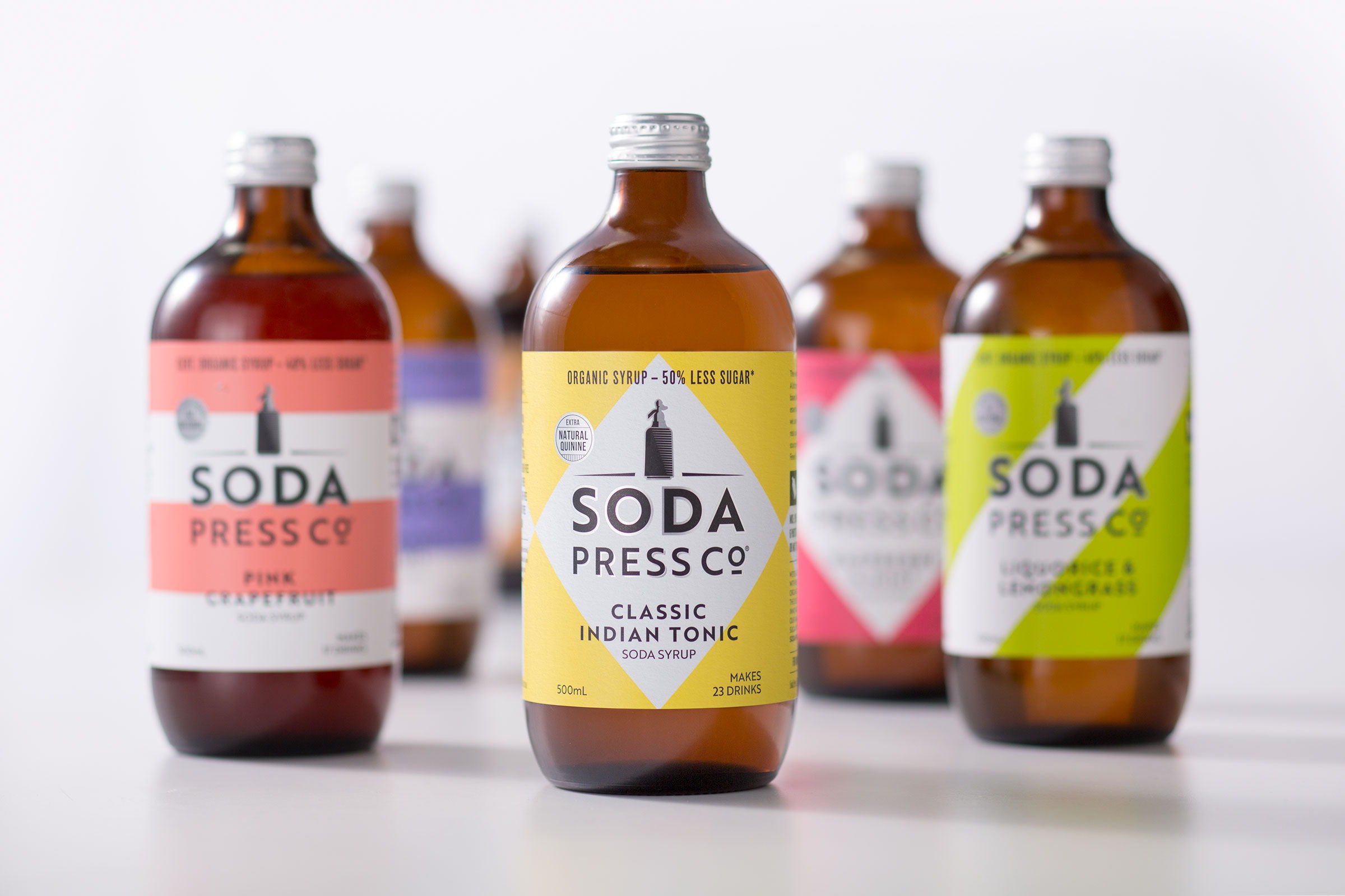 Soda Press Co is a Cheerful Alternative To Big Soda Brands - DIELINE
