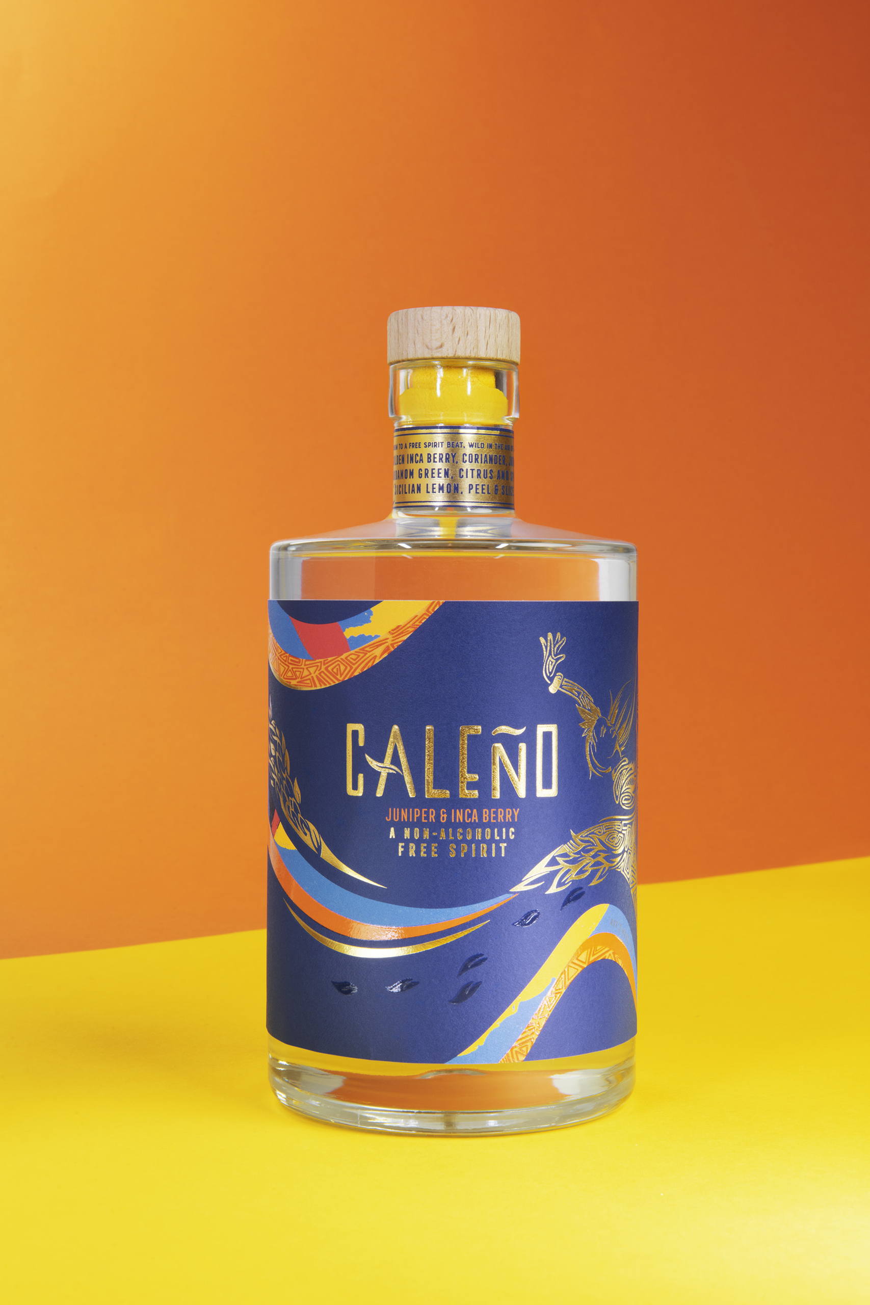 Caleño Creates A Vibrant Look For Their Non-Alcoholic Spirit - DIELINE