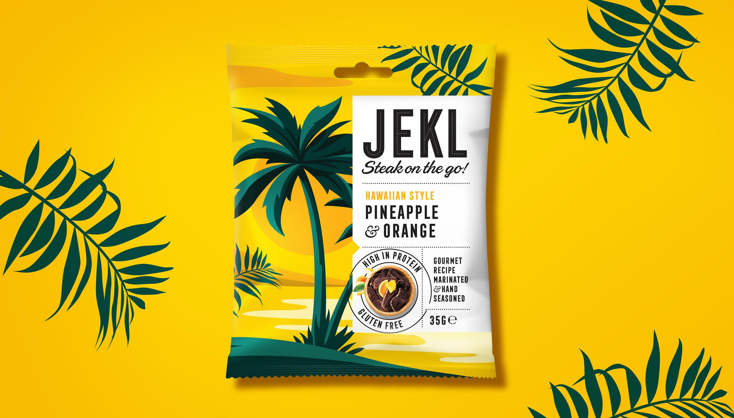We Love The Bright and Bold Illustrated Packaging for JEKL - DIELINE
