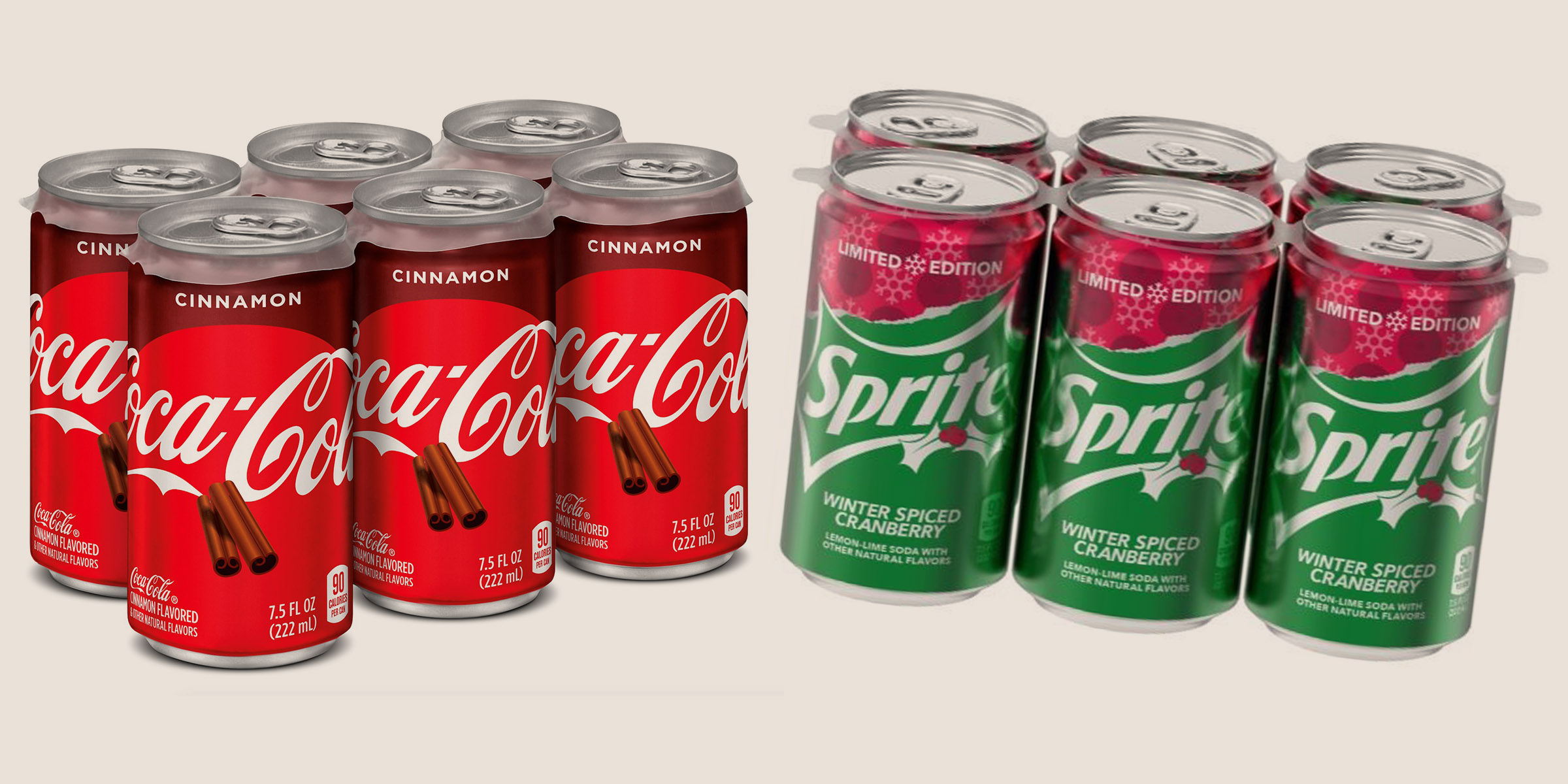 Cinnamon Coca-Cola & Winter Spiced Cranberry Sprite Are Here For Your ...