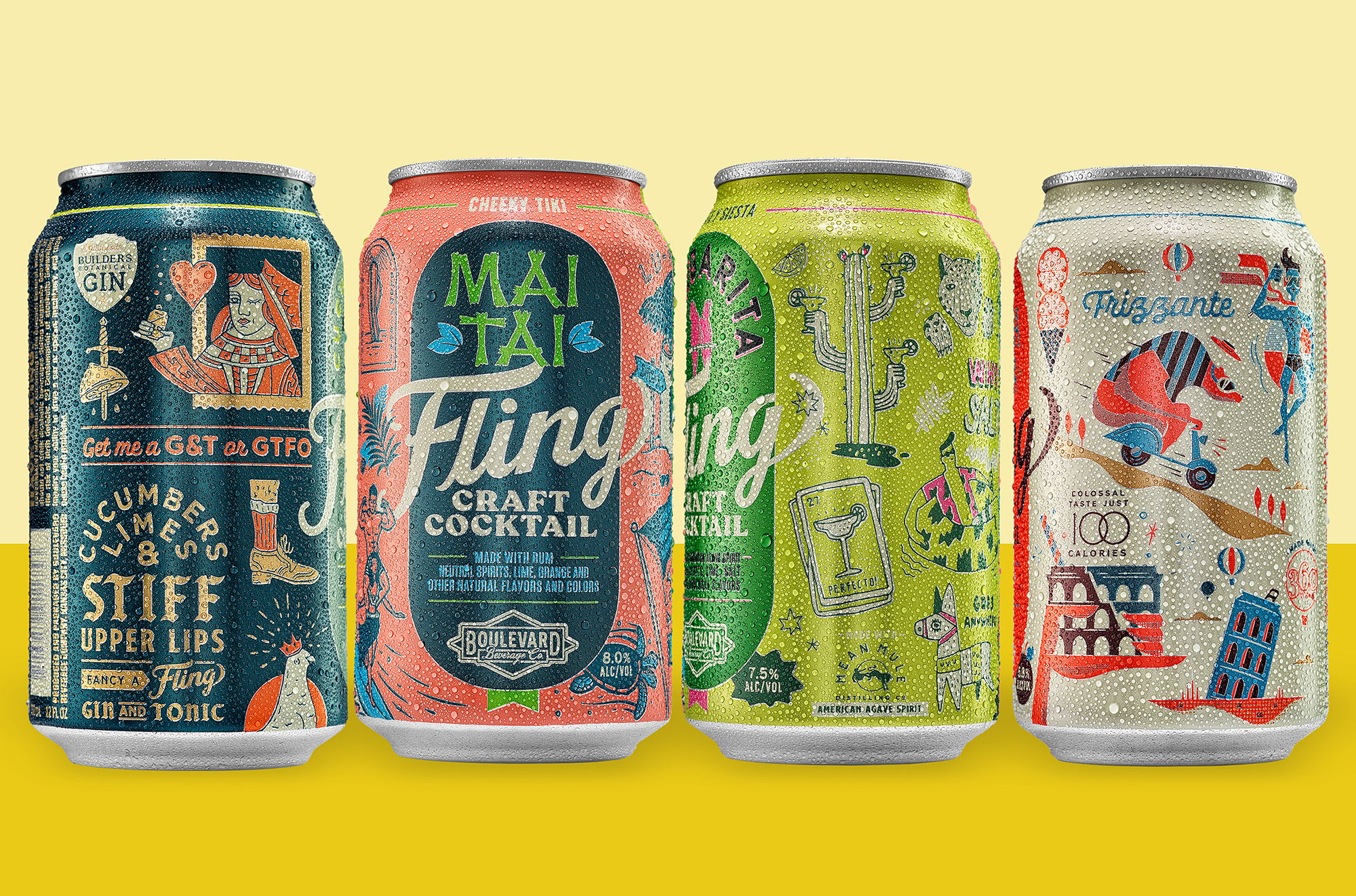 Fling Makes Canned Cocktails Look Oh So Good - DIELINE