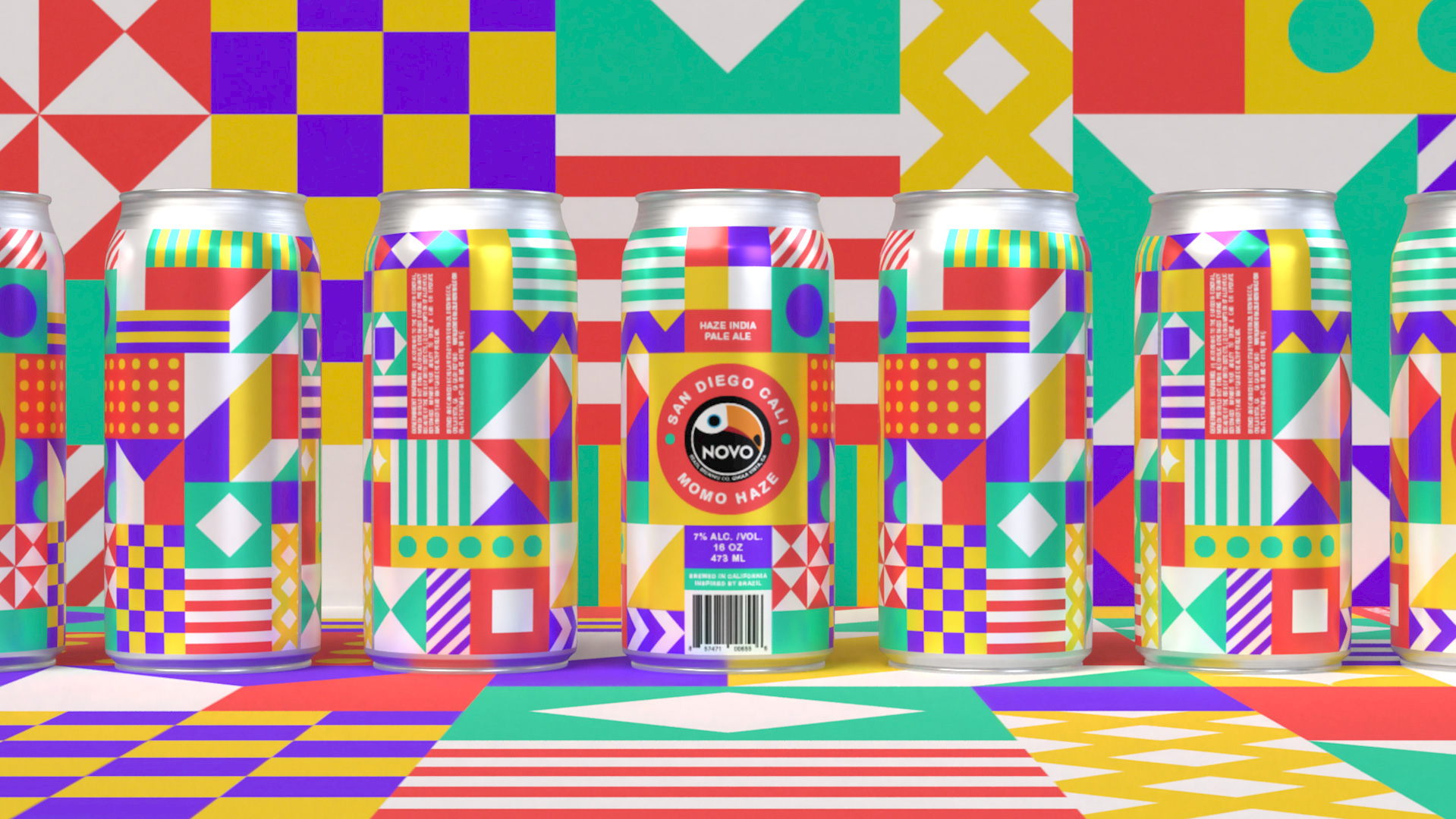 Dazzle Studio Designs a Custom Modular Can For Novo - DIELINE