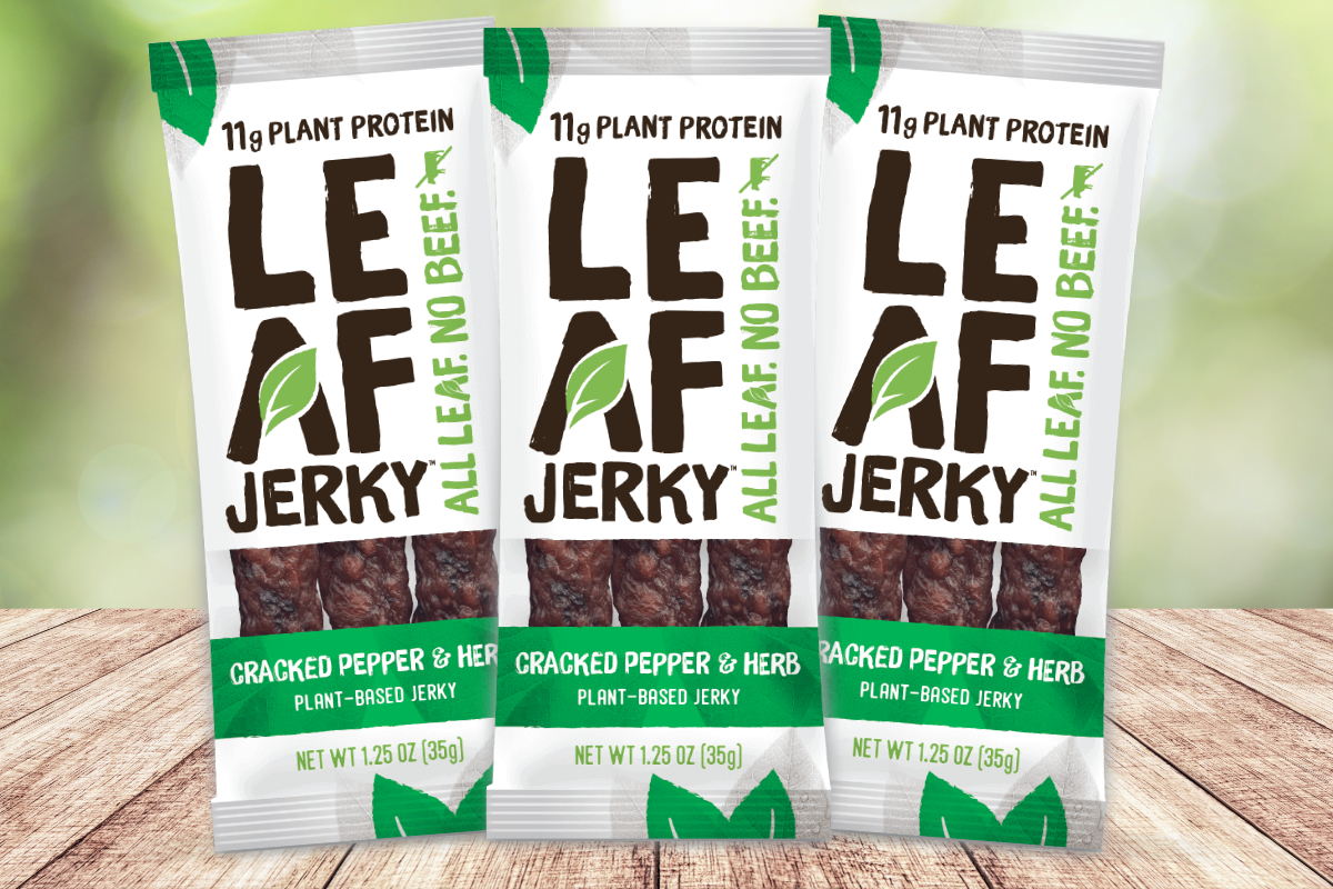 Plant-based Leaf Jerky Gives Omnivores One Less Reason To Eat Meat ...