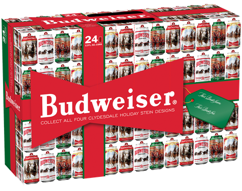 Budweiser Brings Serious Horsepower To Holiday Stein Cans - DIELINE