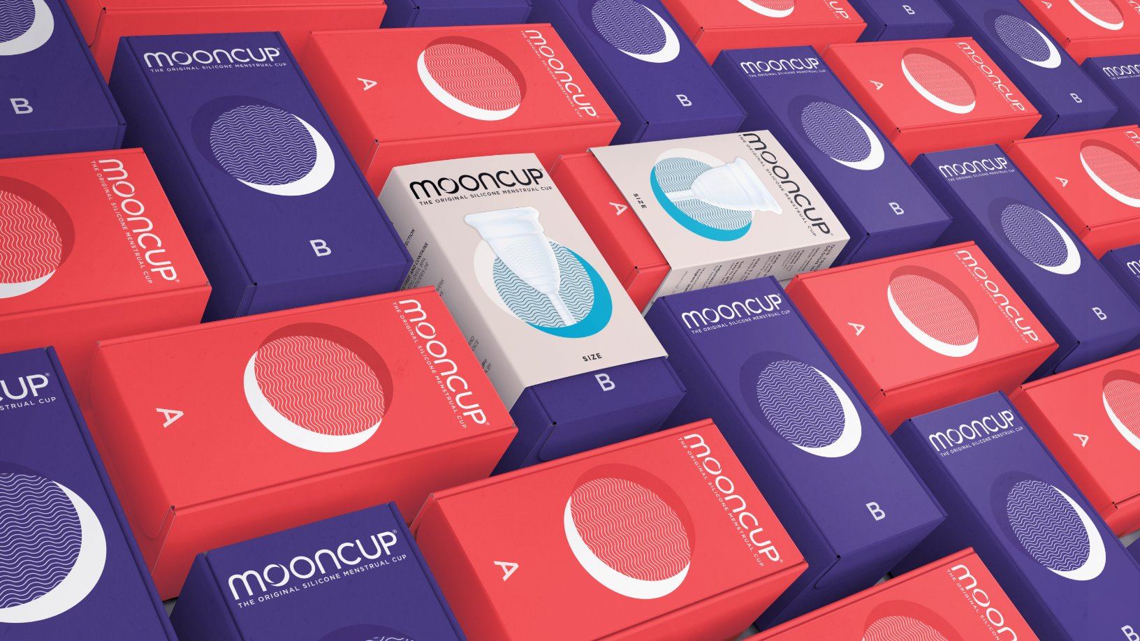 Bluemarlin Turns In A Remarkable Redesign For Mooncup - DIELINE