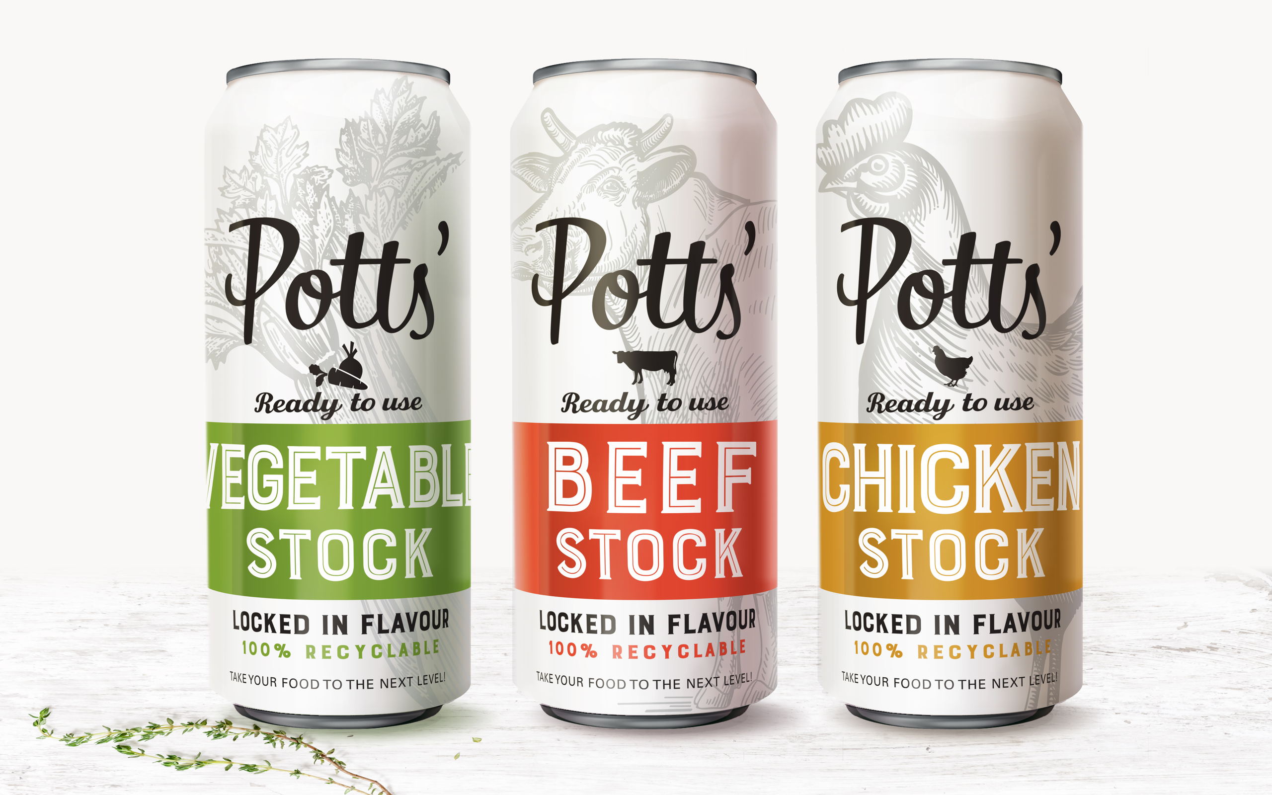 Potts’ Takes Stock, Debuts Aluminum Packaging - DIELINE