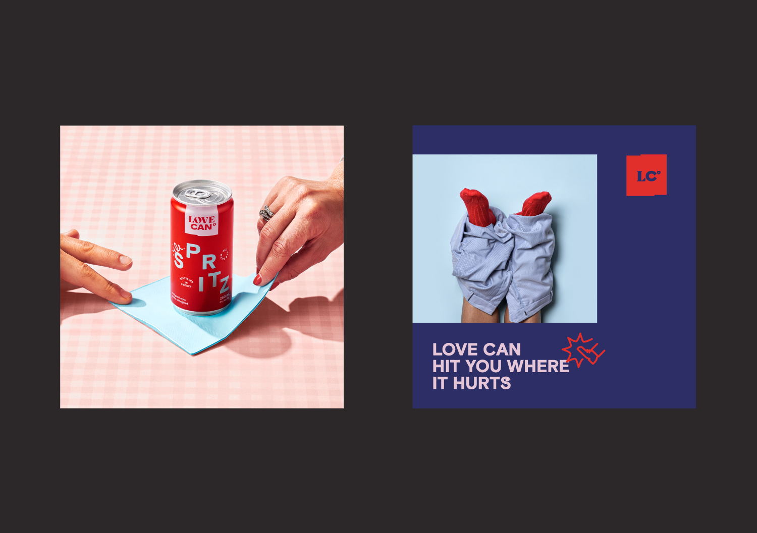 The Beauty Of Romance's Chaos Inspires Love Can's Branding - DIELINE