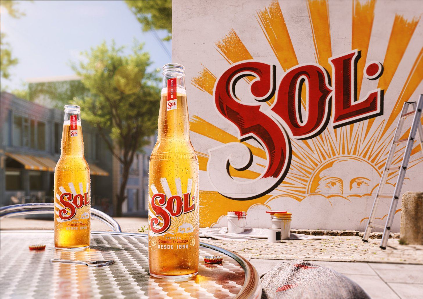 Vault49 Refreshes Cerveza Sol For International Markets - DIELINE