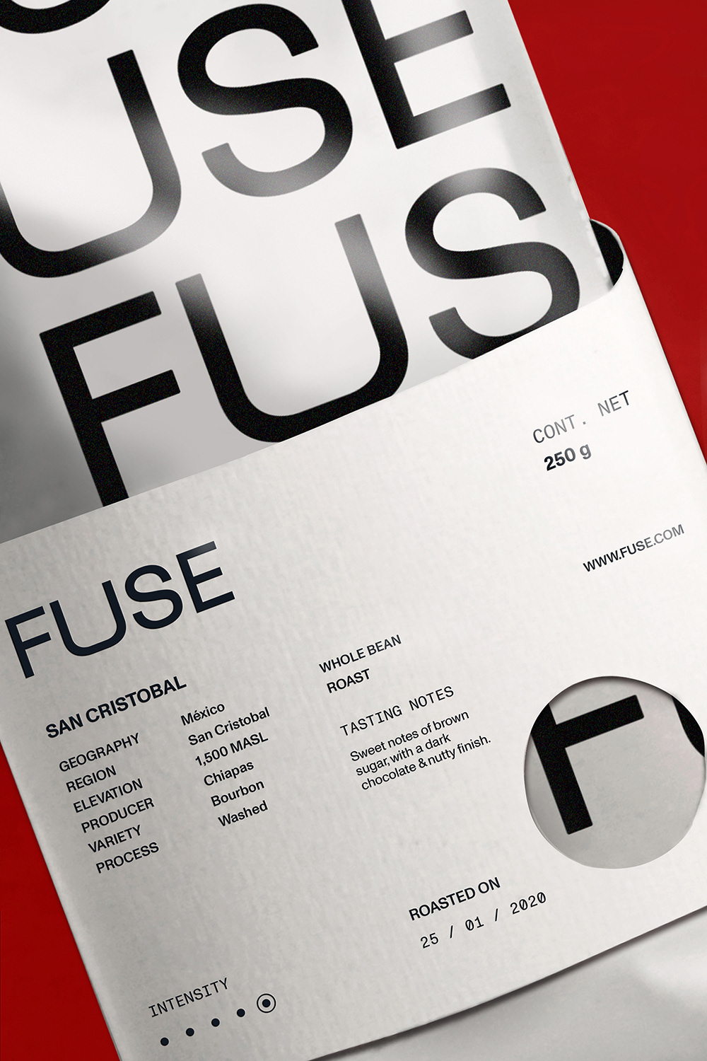 Fuse Coffee's Brand Identity Is a Dotted Affair - DIELINE