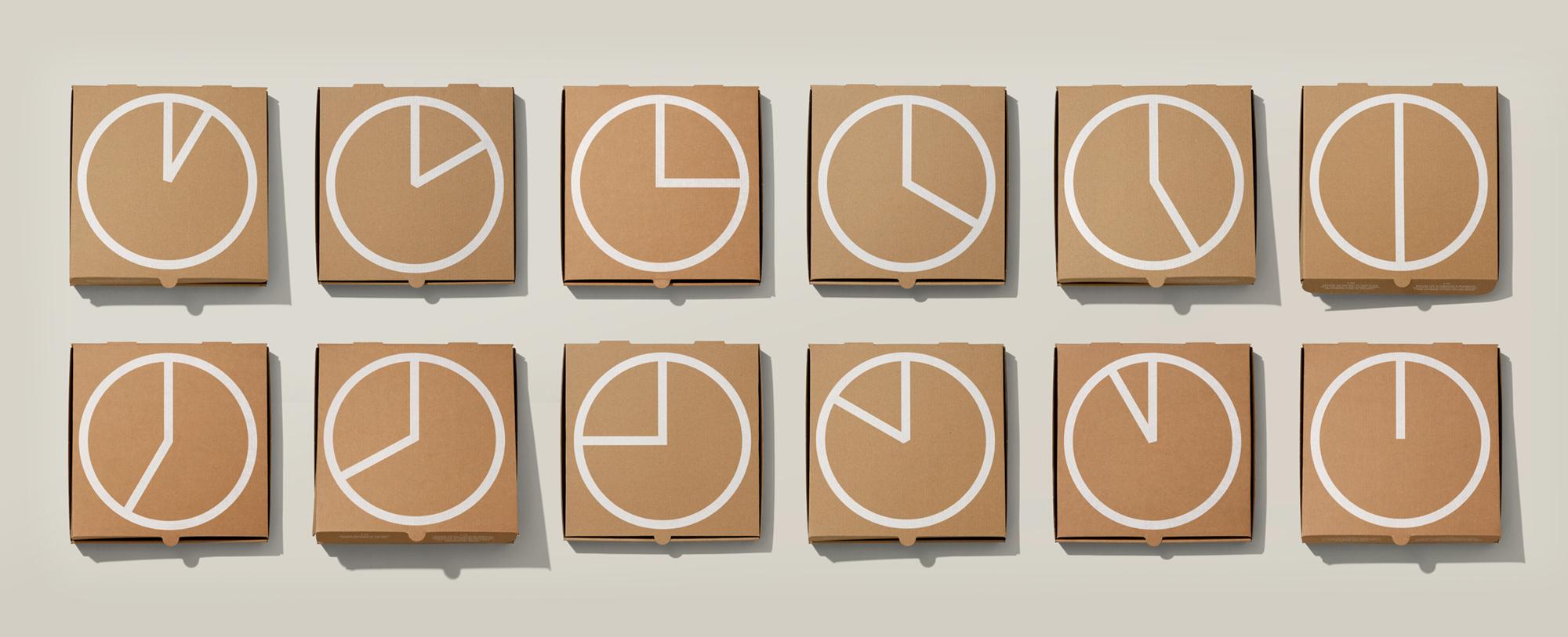Pizza Time Is Anytime With Round-the-Clock Pizza Box - DIELINE