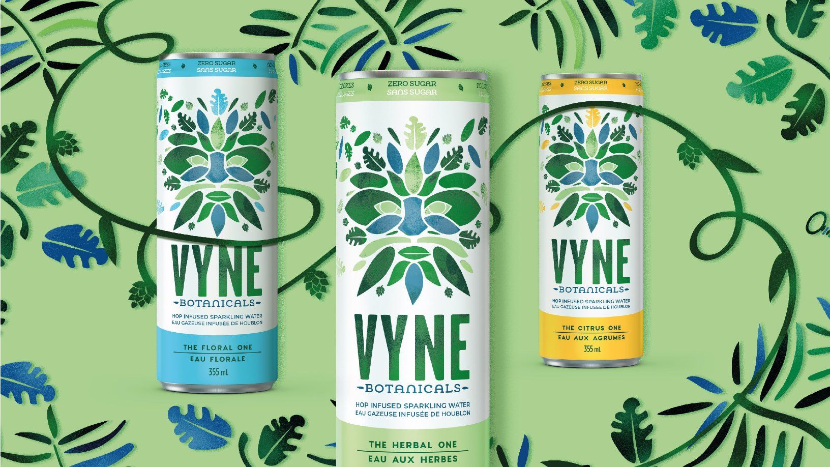 Hop-Infused Vyne Intrigues With A New Take On Sparkling Water - DIELINE