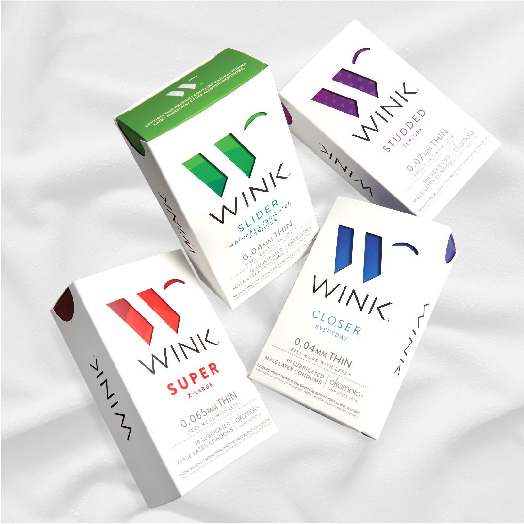 Little Big Brands Gives Wink Condoms A Contemporary Look - DIELINE