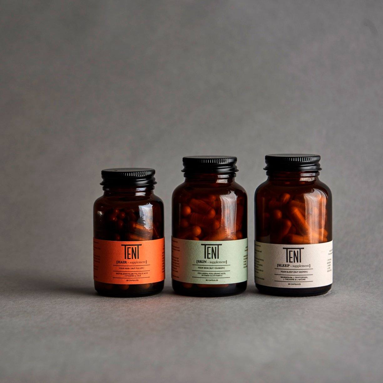 TenT Nutrition Packaging For Men - DIELINE