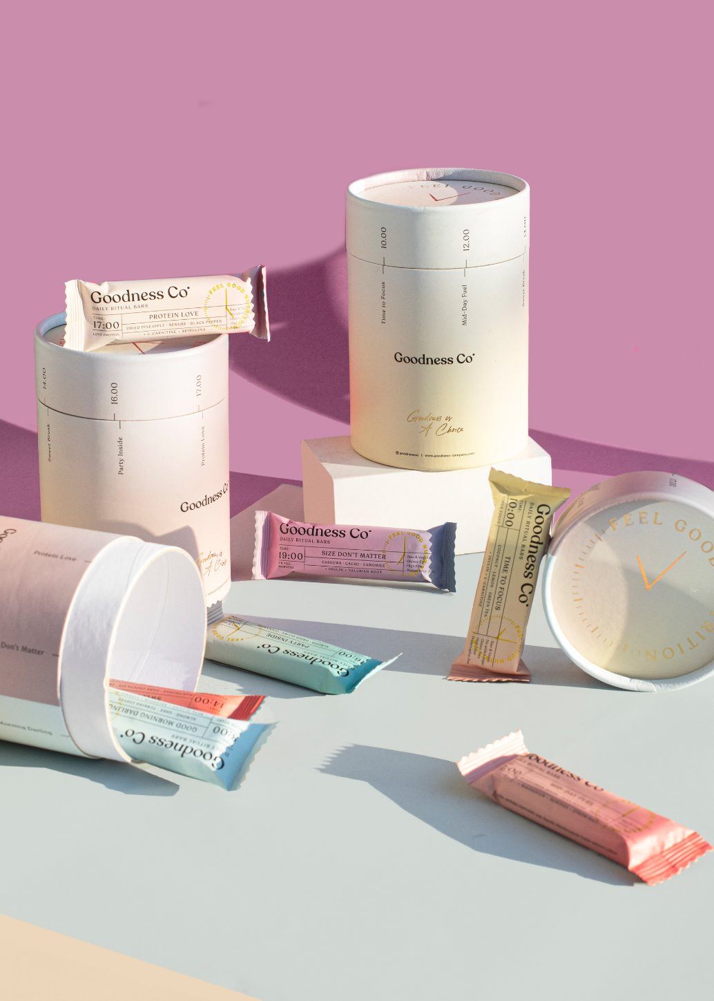 Feel Great With Goodness Co. Bars - DIELINE