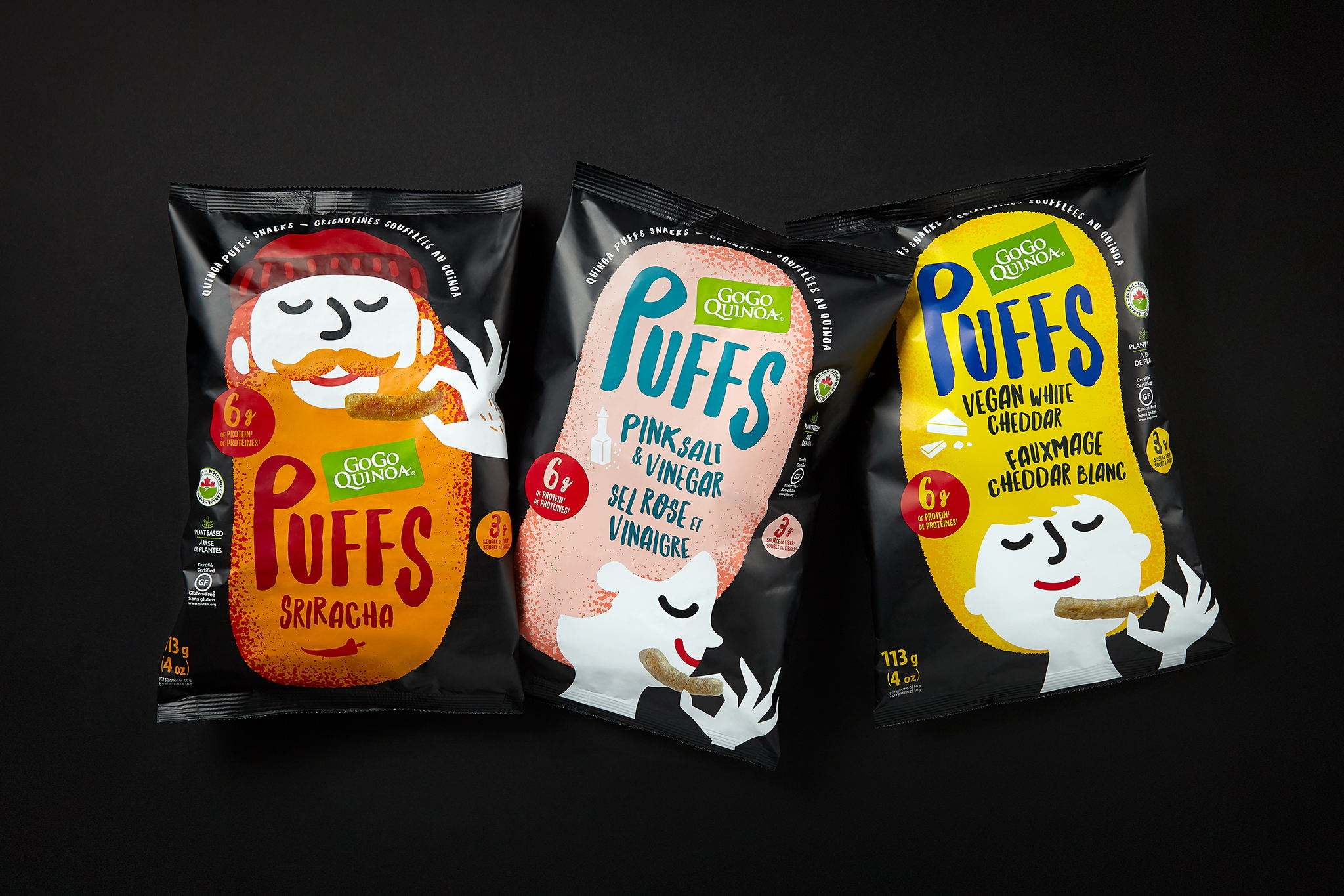 Gogo Quinoa Puffs: The Higher The Hair, The Better The Design - DIELINE