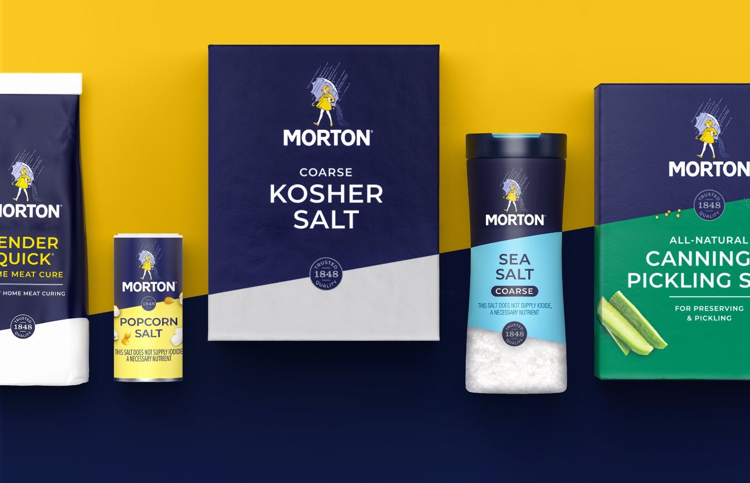 Morton Salt Refresh Brings Modern Zest To The Brand - DIELINE