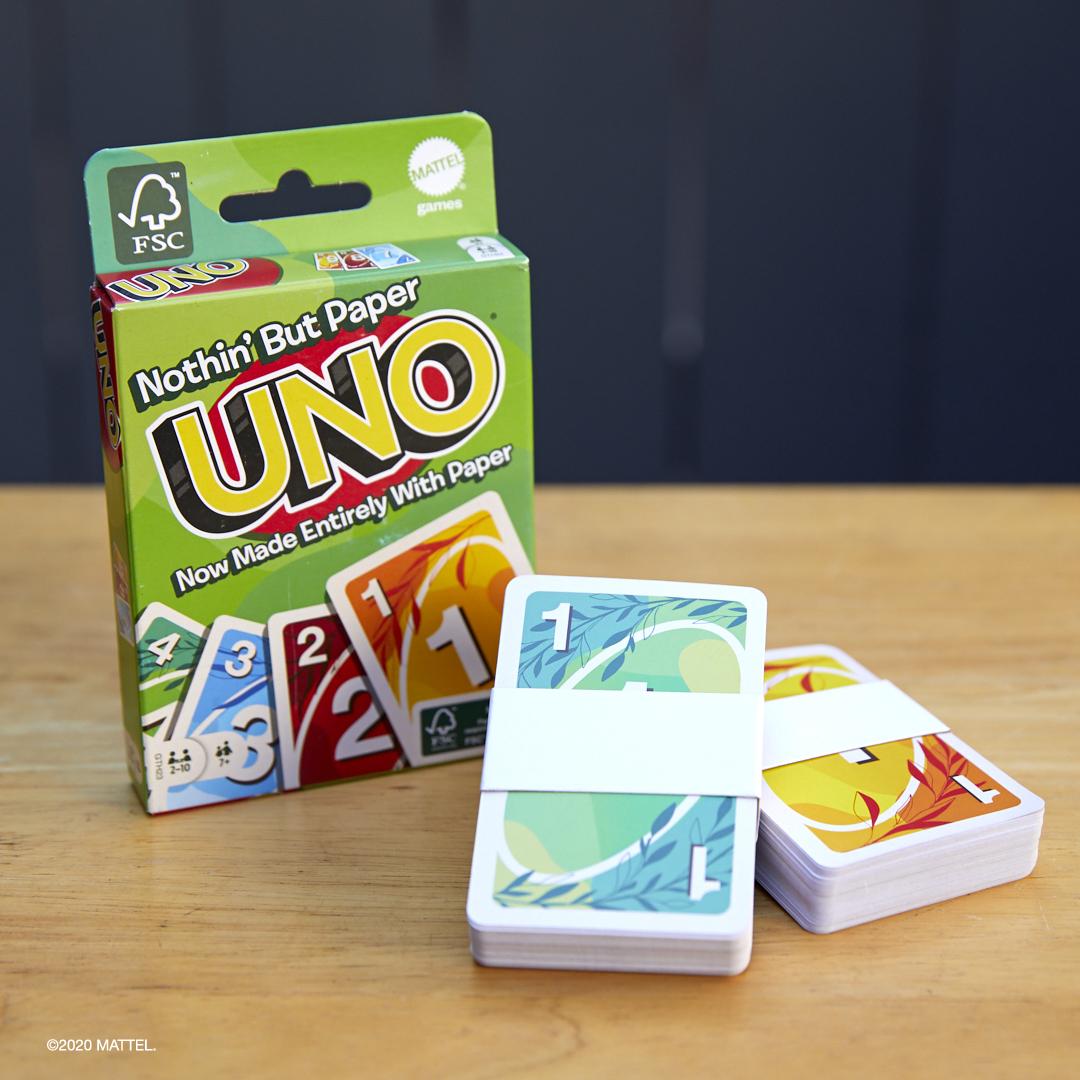 Uno Debuts 100% Recyclable 'Nothin' But Paper' Edition - DIELINE