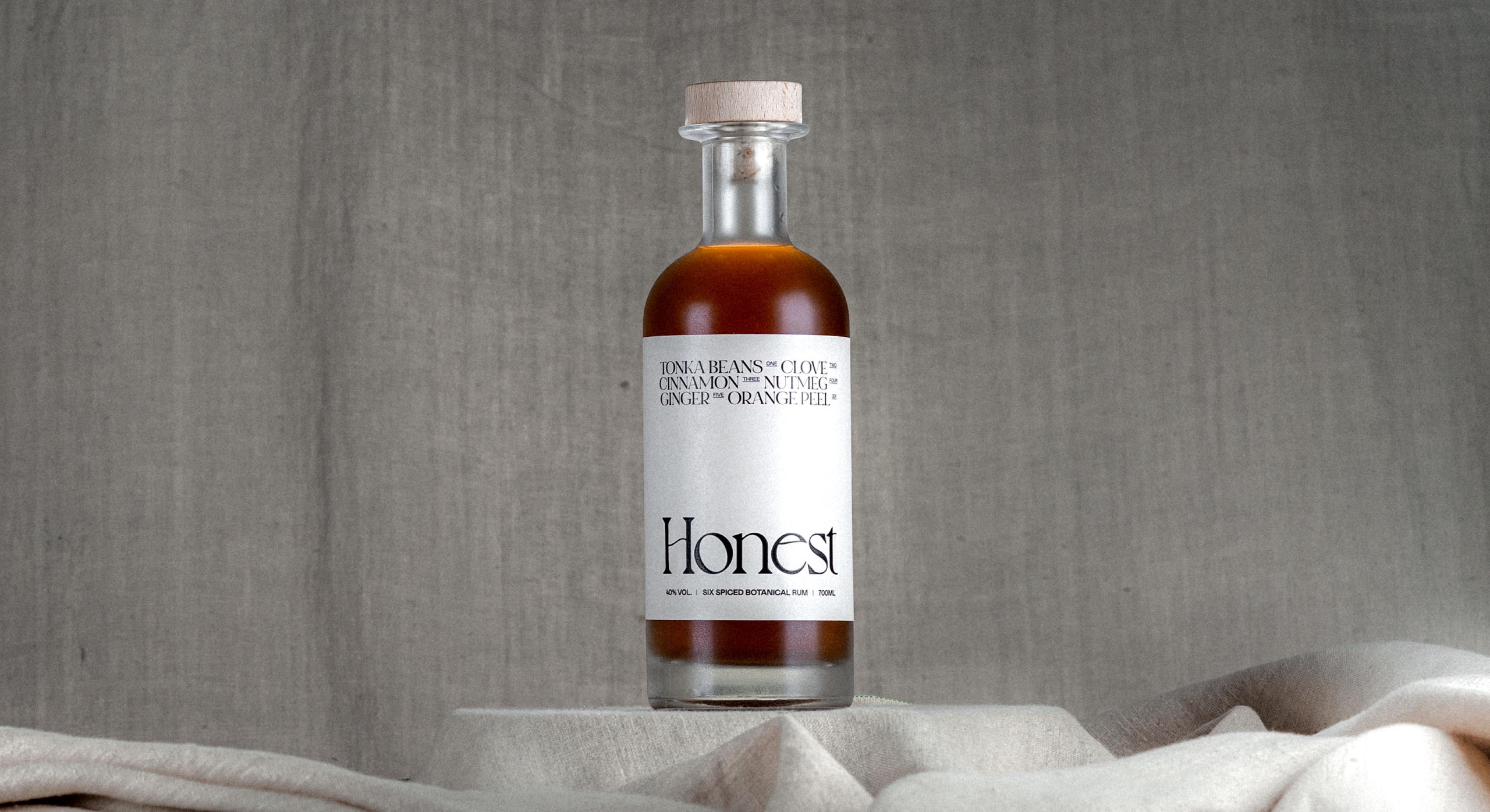Honest is A Six Spiced, Plastic Free Botanical Rum - DIELINE