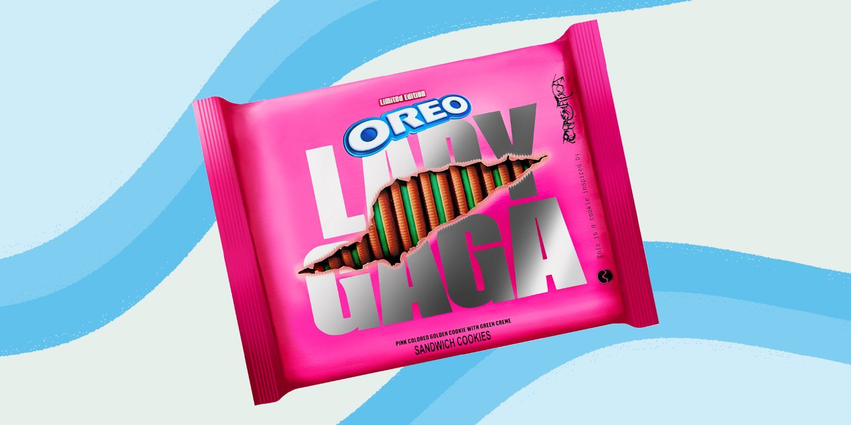 Lady Gaga And Oreo Announce 'Chromatica' Limited-Edition Cookies - DIELINE