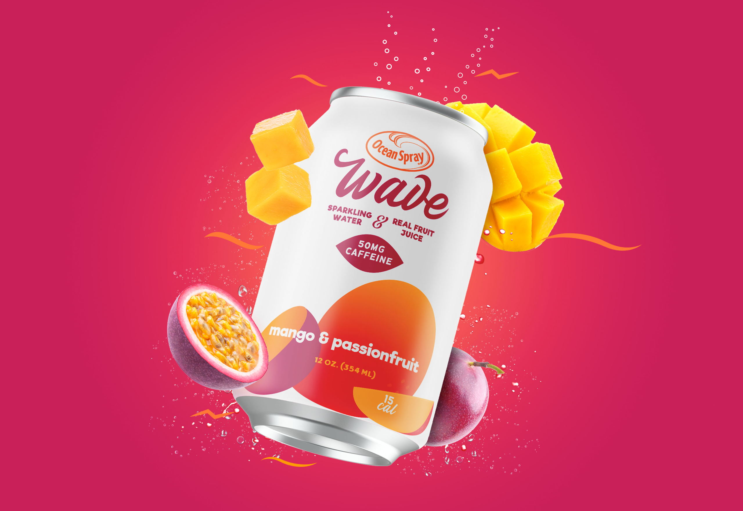 Ocean Spray's Wave Gets Innovative With A New Sparkling, Caffeinated ...
