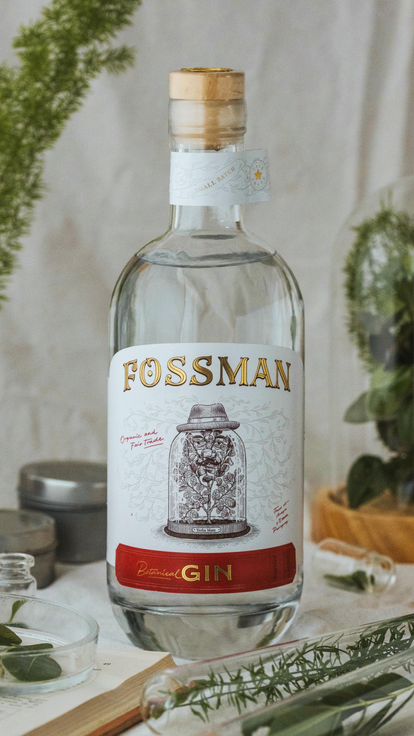 Fossman Botanical Gin's Packaging Is Minimal In Design And Rich In ...