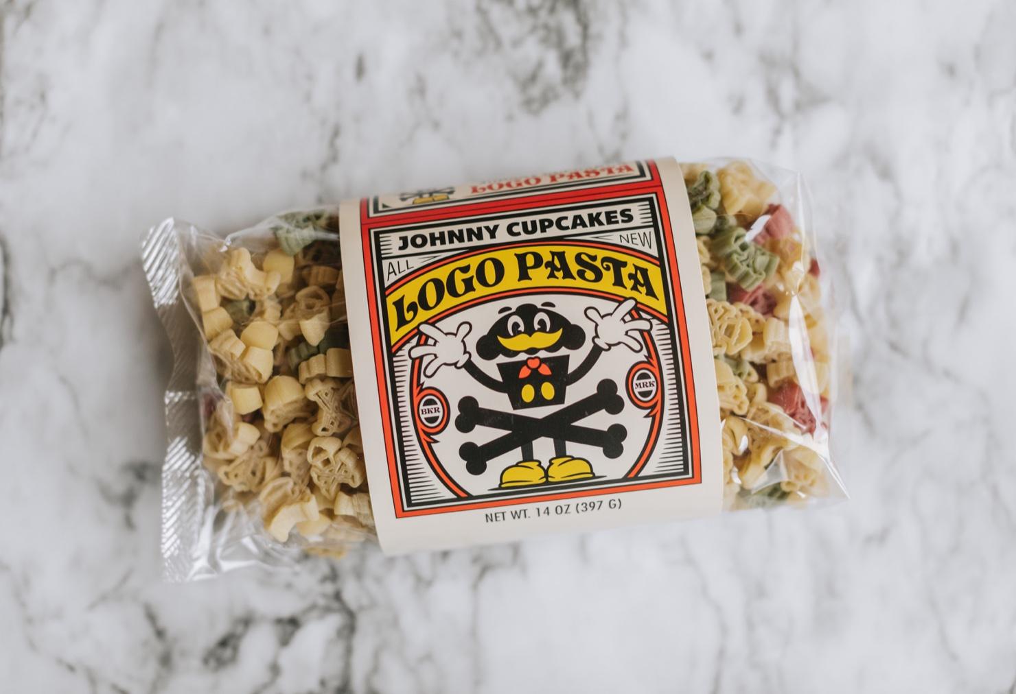 Johnny Cupcakes Creates Pasta Shaped Like The Delicious Logo - DIELINE