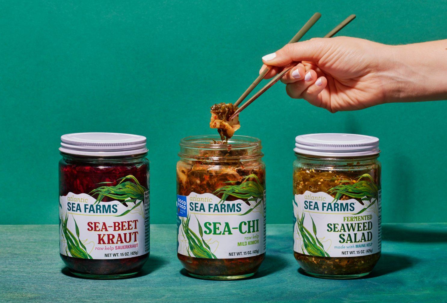 Pulp+Wire Make Atlantic Sea Farms' Kelp The Star Of The Show - DIELINE