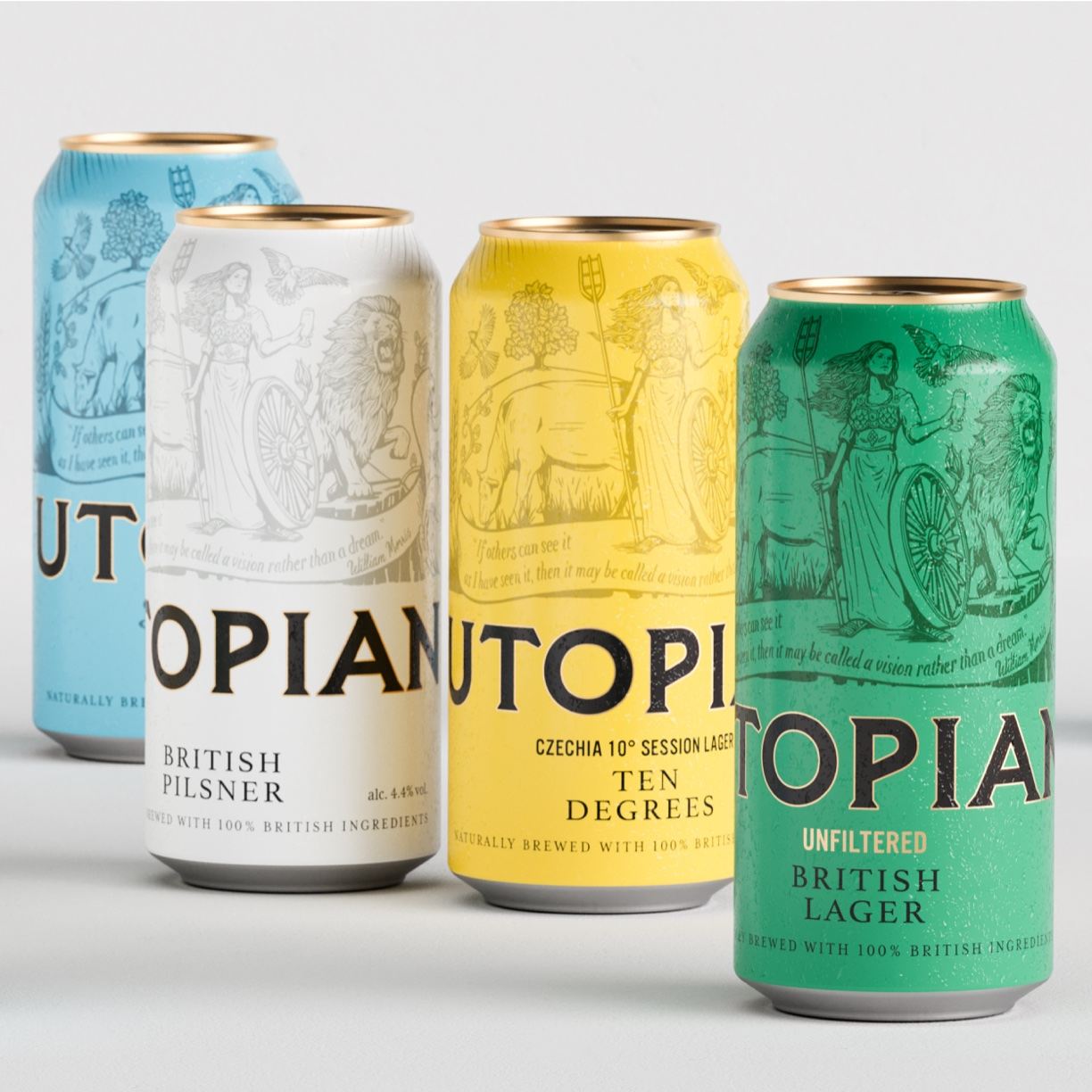 Utopian Brewing Is The British Lager With Sustainability At Its Core ...