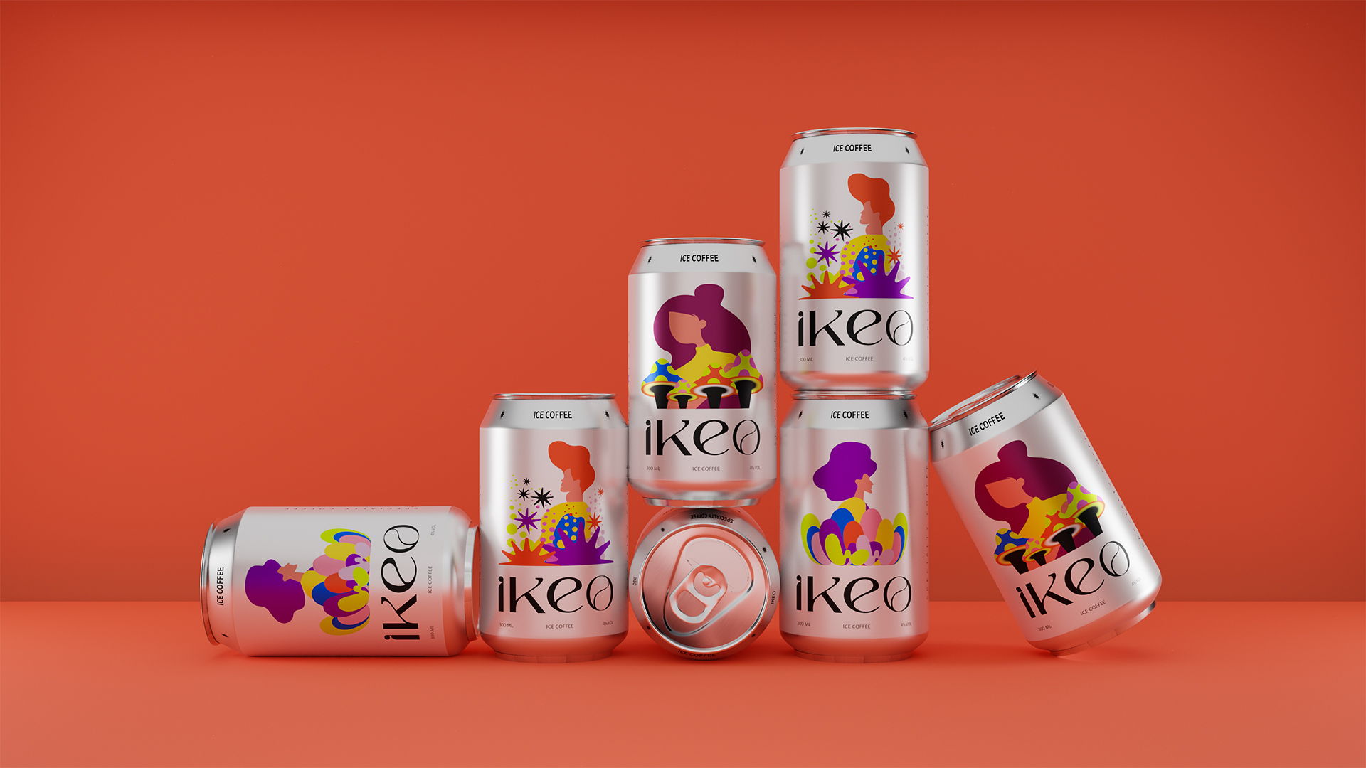 IKEO Is A Conceptual Canned Coffee Beverage With Quite The Personality ...