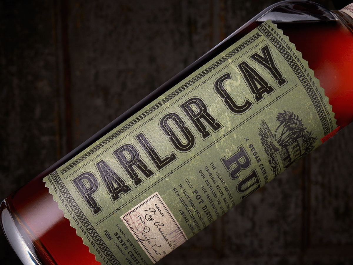 Parlor Cay Rum Taps Into The Handcrafted Aesthetic - DIELINE