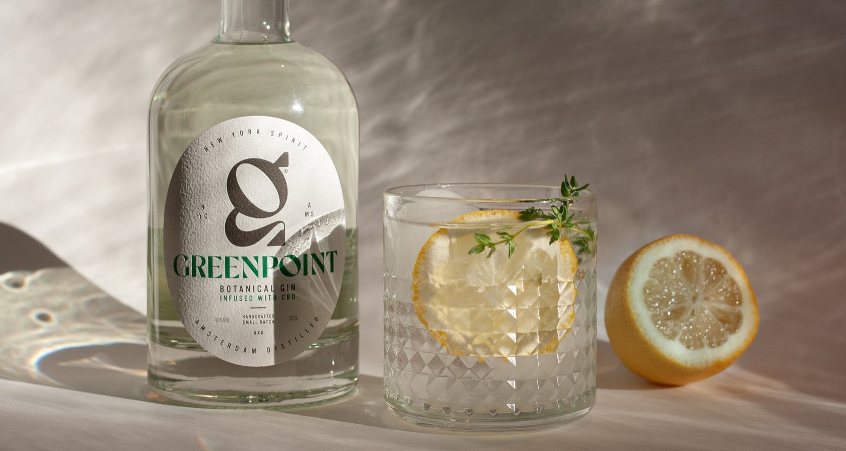 Greenpoint Gin Is A New CBD Infused Botanical Spirit - DIELINE