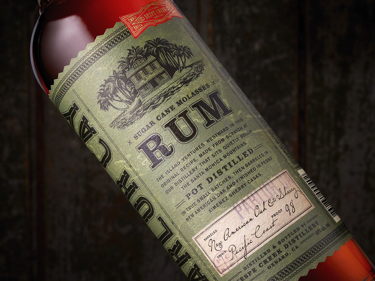 Parlor Cay Rum Taps Into The Handcrafted Aesthetic - DIELINE