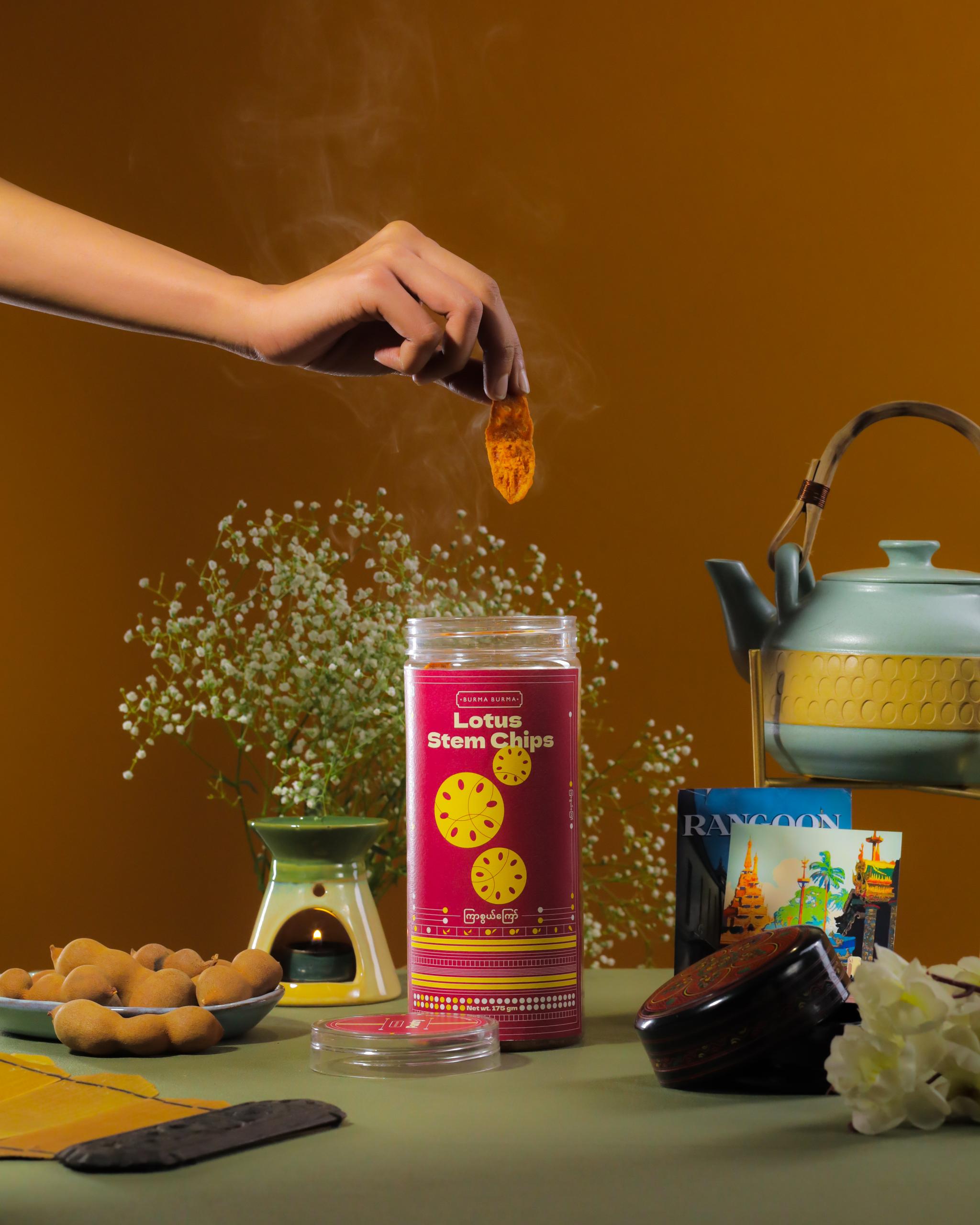 Pantry Packaging for Burmese Essentials by Burma Burma - DIELINE