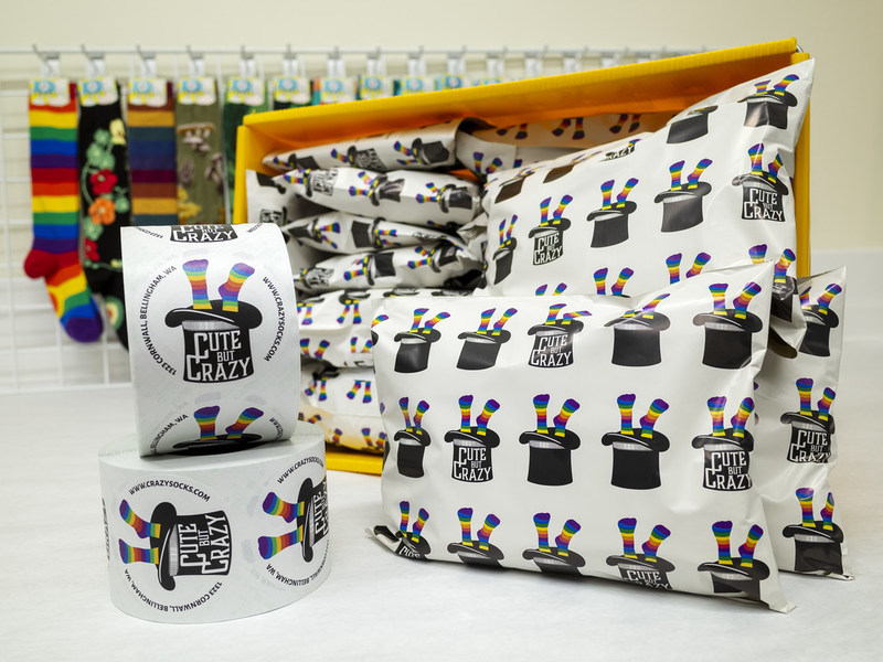 Cute But Crazy Socks Shrinks Eco Footprint With Sustainable Packaging ...