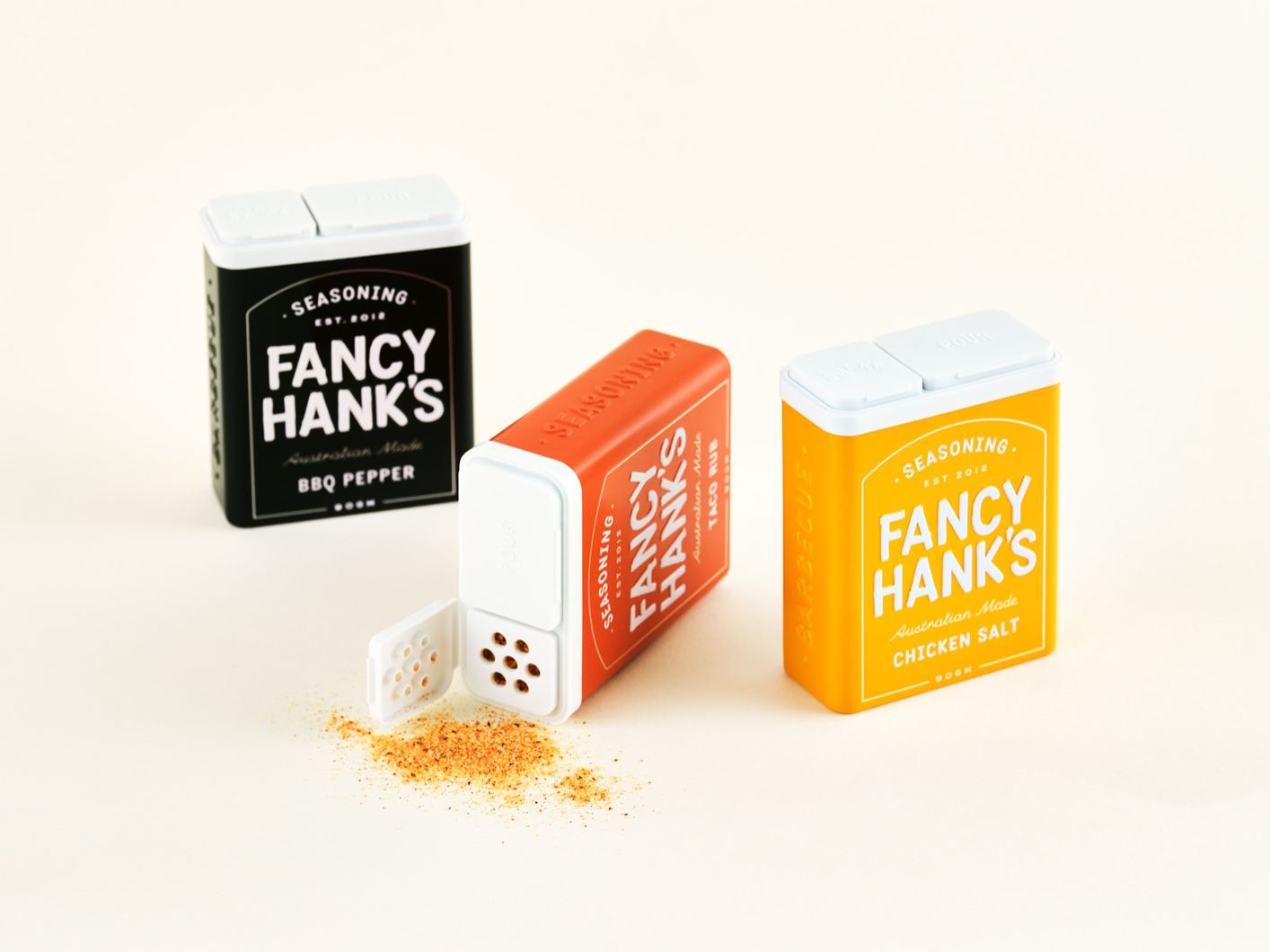 Get Your Spice On With Fancy Hank's Seasoning Tins - DIELINE