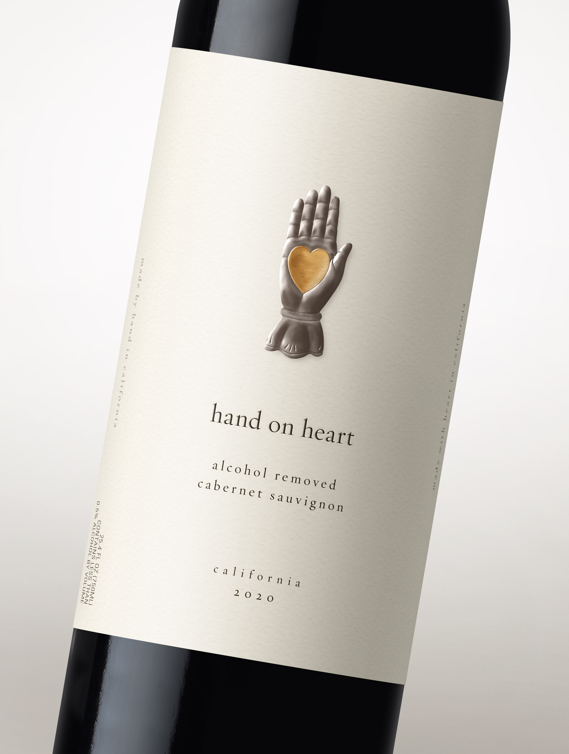 Hand on Heart Is A Non-Alcoholic Wine With A Highly Modern Packaging ...