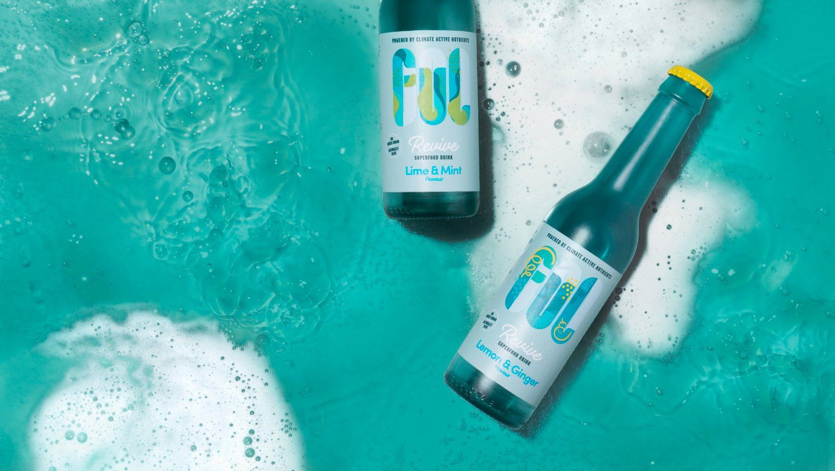 Ful Revival Is the Blue, 'Climate-Positive' Drink Made With Spirulina ...
