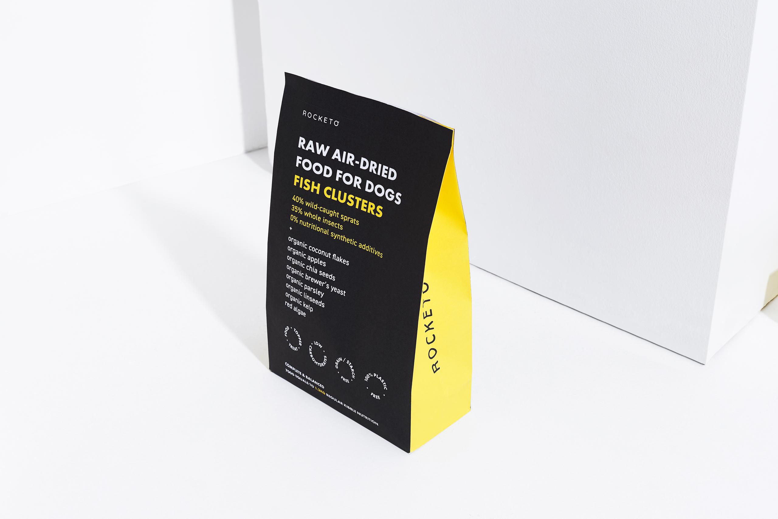 ROCKETO raw air-dried organic food for dogs - DIELINE