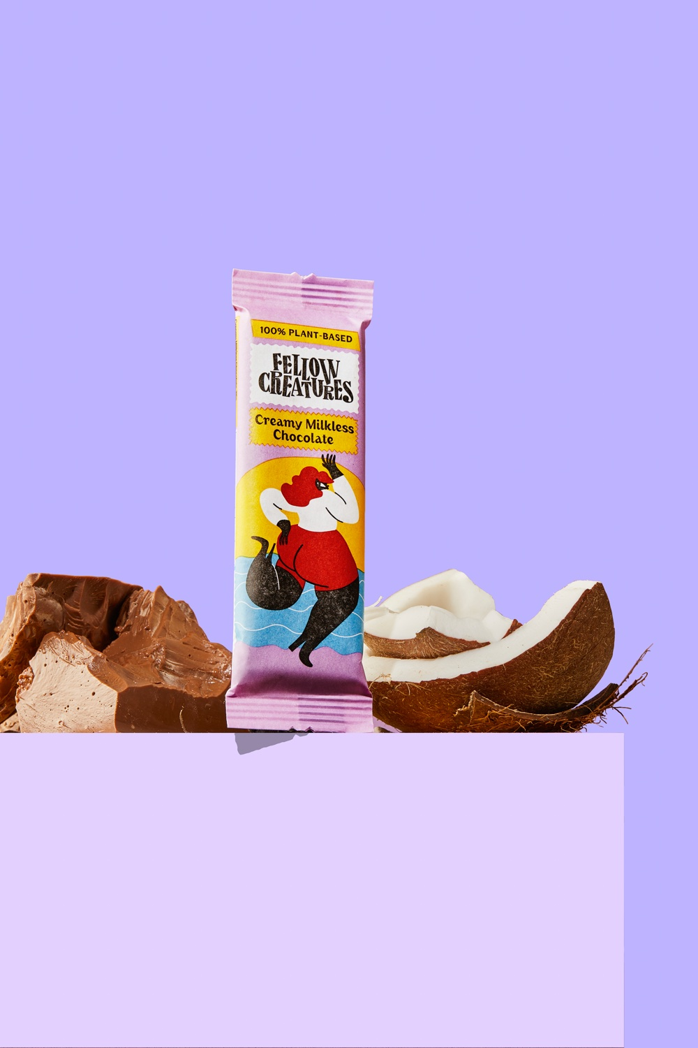 Fellow Creatures Vegan Chocolate Looks As Playful As It Is Delicious ...