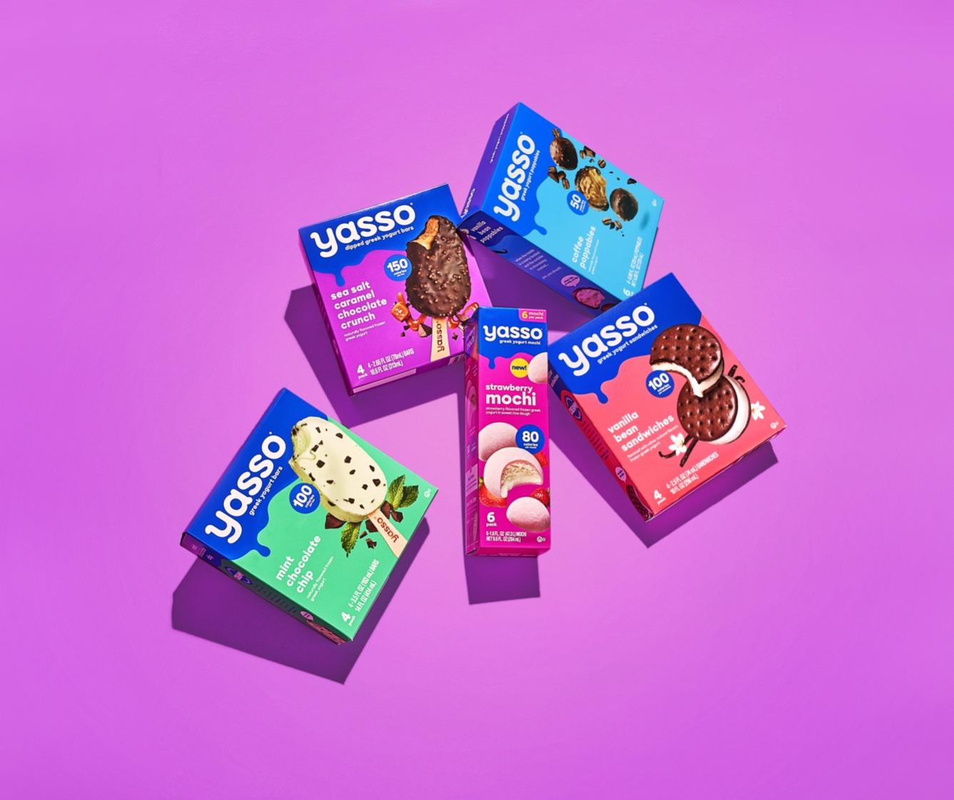 Yasso Unveils Vibrant New Look With Packaging and Logo Refresh - DIELINE