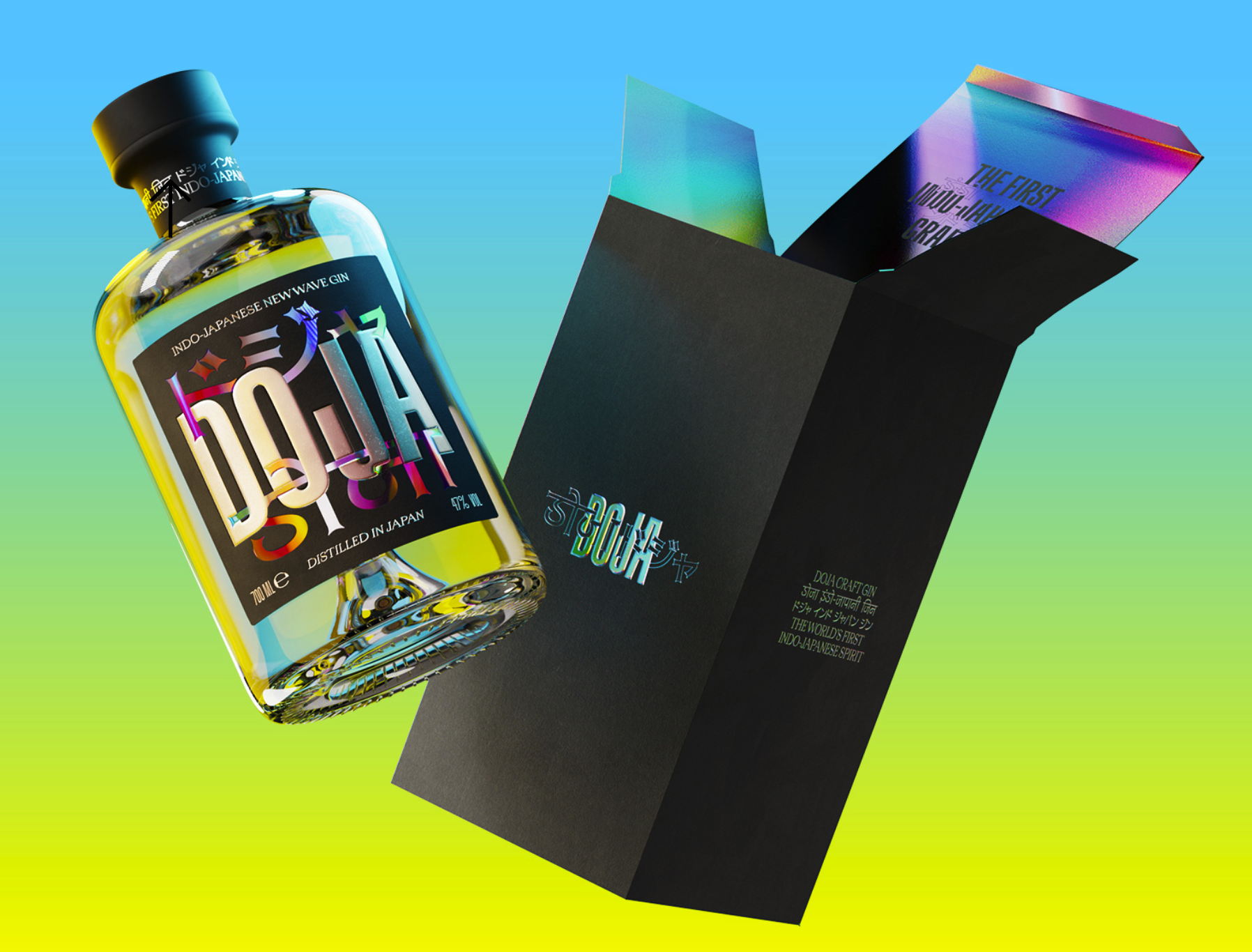 Omse's Packaging Design For DOJA Honors Two Cultures - DIELINE