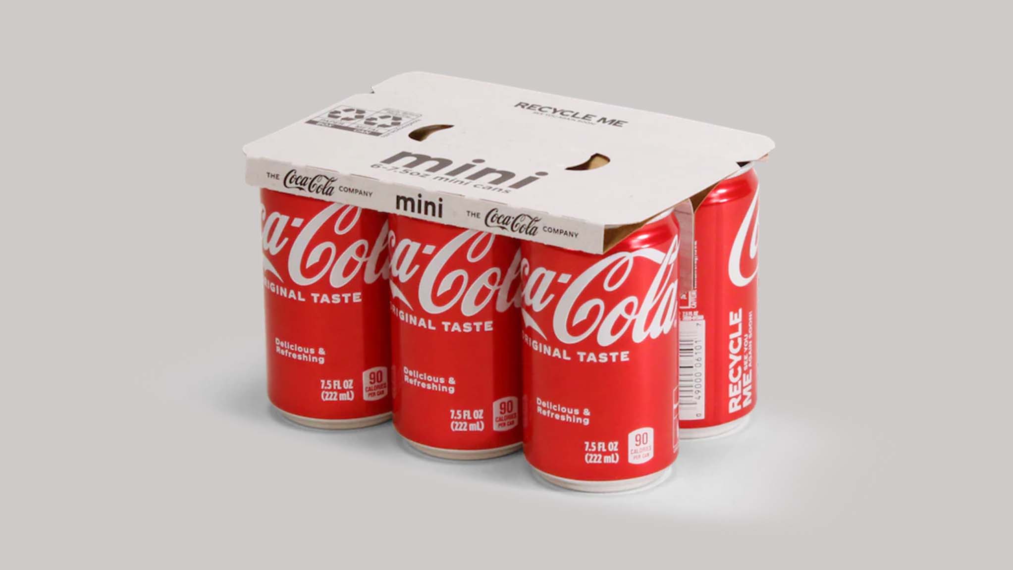 Coca-Cola’s New Sustainable Packaging Replaces Plastic Rings With ...