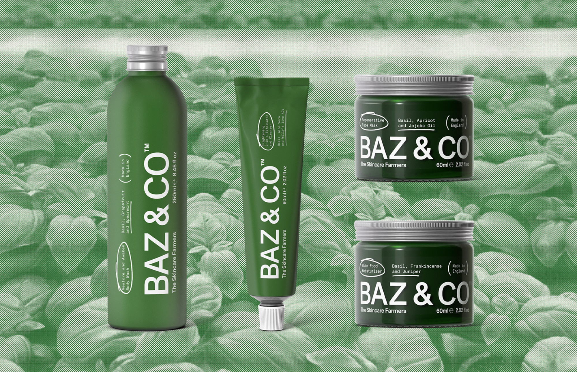 BAZ & CO’s Basil-Based Skincare Products Get Packaged In Infinitely ...