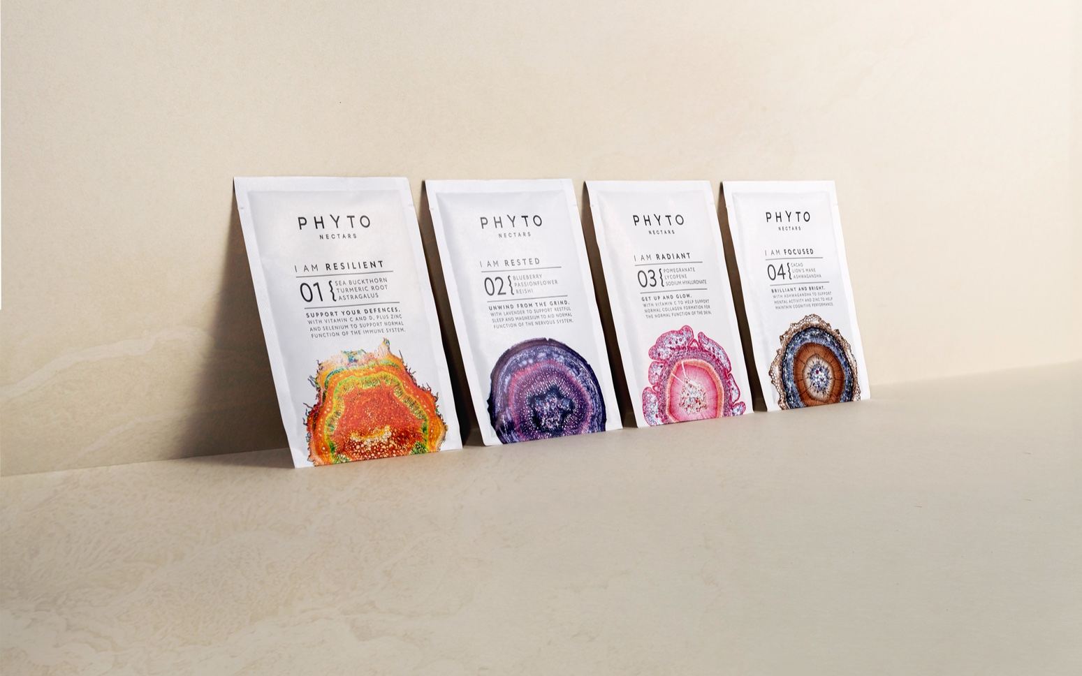 Phyto Nectars' Visual Balance Of Beauty And Immunity - DIELINE